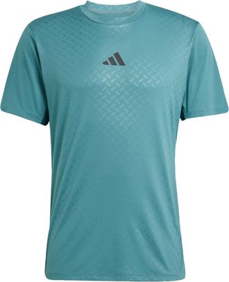 adidas Mens Power 3-Streifen T-Shirt Preloved Teal 2XL