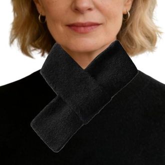 Generic &Eacute;charpe tricot&eacute;e pour femme - cache-cou | &Eacute;charpe dhiver en fibre acrylique pour le cou, accessoire dhiver pour temps froid, &eacute;charpes, &eacute;charpes, acces