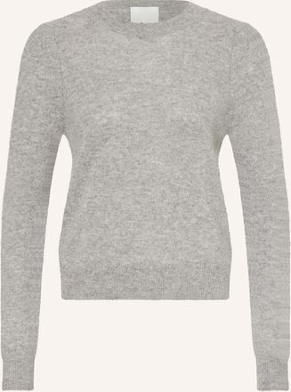 Allude Allude Cashmere-Pullover grau