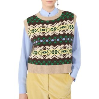 Max Mara Femme, Pulls, Multicolore, Taille: 40 FR Wkdsavana Gilet
