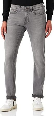 Hattric Hose Jean Droit, Grau (Silbergrau 6), W34/L30 (Herstellergr&ouml;&szlig;e: 34/30) Homme