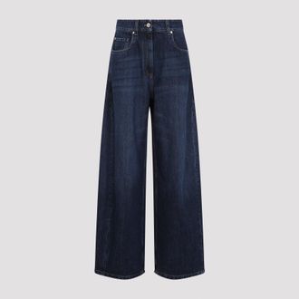 Brunello Cucinelli Brunello Cucinelli Jean Barrel Denim