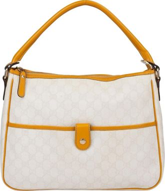 Gucci Crossbody Bags - Gucci White Monogram Joy Handbag - Gr. unisize - in Wei&szlig; - f&uuml;r Damen