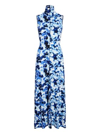 Proenza Schouler Valentina Kleid mit Print - Blau