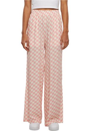 Urban Classics Damen Hose Ladies Viscose Resort Pants, Weite Hose für Frauen, Extra Lang, erhältlich, Größen XS-5XL