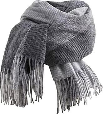 Generic Cocila Femmes Automne Hiver &Eacute;charpe Classique Gland Plaid Chaud Doux &Eacute;pais Grande Couverture Enveloppement Ch&acirc;le &Eacute;charpes 1 Paquet Pr&eacute;sent Ch&egrave;che Femm