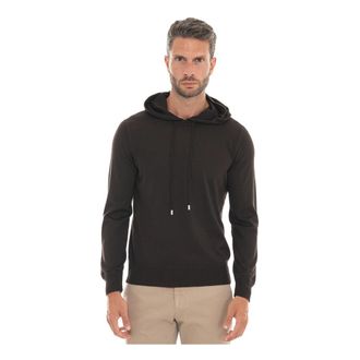 Gran Sasso Pull Hood - - Sweatshirts & Hoodies - Herren - Braun - 2XL