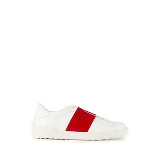 Valentino Baskets crant&eacute;es en cuir