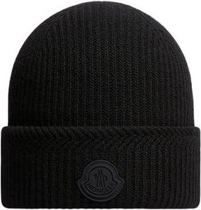 Moncler Bonnet tricot en laine et cachemire