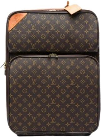 Louis Vuitton Pre-owned Pegase Legere 55 - Femme - Pre-owned - Brun - Taille: ONE Size