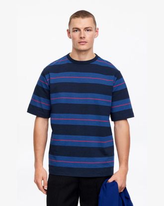 Arket Lockeres T-Shirt -Blau