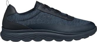 Geox Homme U Spherica A Basket, Bleu Marine, 41 EU