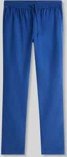 Tommy Hilfiger Tapered Chino aus Leinen-Mix mit Tunnelzug Modell HARLEM