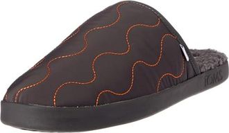 Toms Homme Port Chausson, Pavement Gris matelassé en Coton indéchirable Imitation Peau de Mouton, 42 EU