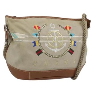 Gucci Pre-owned Vintage Schultertasche - - Pre-owned - Damen - Beige - ONE SIZE