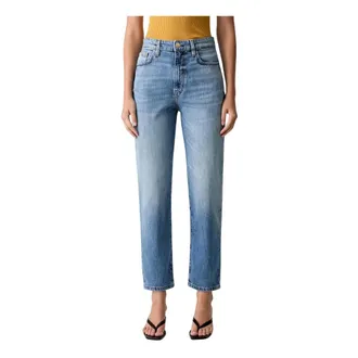 Guess Femme, Jeans, Bleu, Taille: W31 L29 Jean Mom