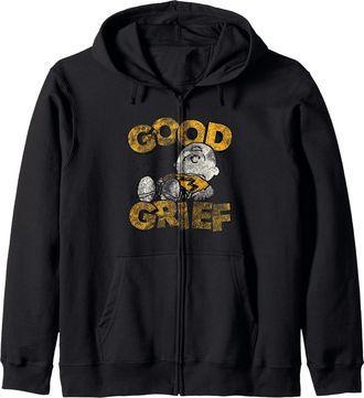 Peanuts Charlie Brown Good Grief, Vintage-Design Kapuzenjacke