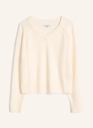Marc O'Polo Denim Marc Opolo Denim V-Neck-Pullover weiss