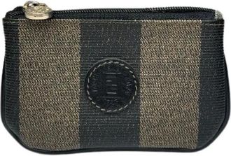 Fendi Portefeuille vintage doccasion - Femme - Pre-owned - Noir - Taille: ONE Size
