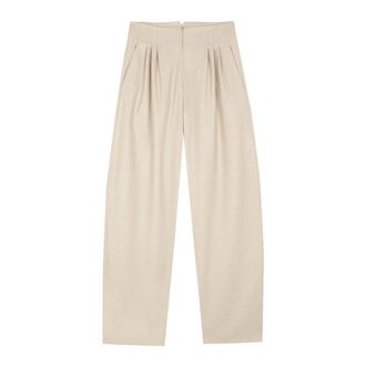 Cortana Tapered Hosen - - Trousers - Damen - Beige - XS