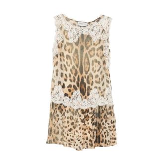 Ermanno Scervino Femme, Robes, Brun, Taille: 40 FR Robe &agrave; Jupe Pliss&eacute;e