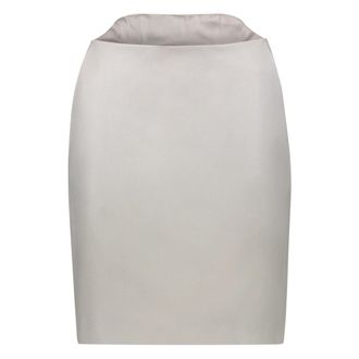 Lorena Antoniazzi Minirock mit Taschen und Wolle - - Skirts - Damen - Grau - S