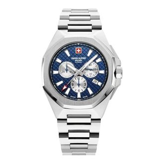 Swiss Alpine Military Avenger Chronograph 42 mm - - Accessories - Herren - Grau - ONE SIZE