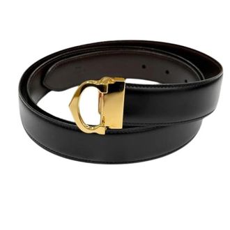 Cartier Pre-owned Standard Belt - - Pre-owned - Herren - Schwarzk - ONE SIZE