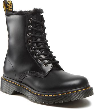 Dr. Martens Schn&uuml;rstiefel Dr. Martens 1460 Serena 2623802 Schwarz