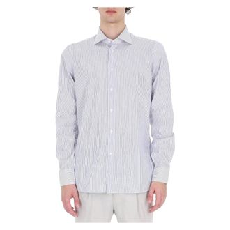 Borriello Homme, Chemises, Bleu, Taille: XL Chemises Casual