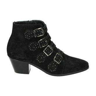 Pertini Western Schwarzer Wildlederstiefel - - Shoes - Damen - Schwarzk - 37 EU