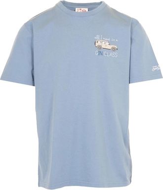 MC2 Saint Barth Homme, Tops, Bleu, Taille: XL Portofino Need Gin Glass