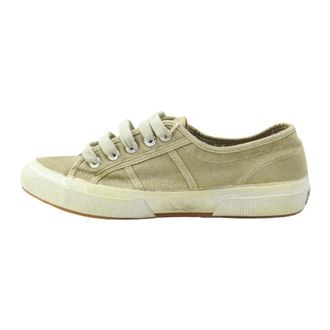 Superga 2750 Cotton Dyed - - Shoes - Herren - Gr&uuml;n - 38 EU