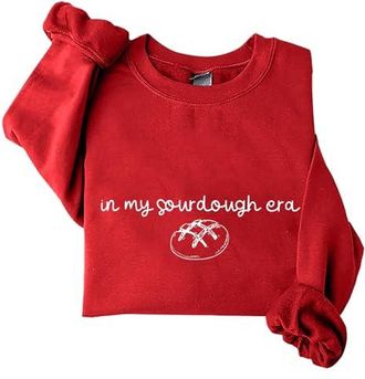 Generic Sweatshirts pour femme UK sweatshirts pour femme imprim&eacute; graphique surdimensionn&eacute; haut col rond manches longues automne hiver d&eacute;contract&eacute; confortable 