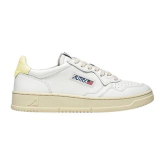 Autry Femme, Chaussures, Blanc, Taille: 36 EU Baskets Basses Medalist