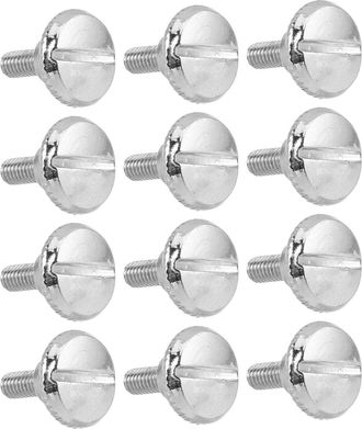 TOPBATHY Parliky 100 St&uuml;ck N&auml;hfu&szlig; R&auml;ndelschrauben aus Metall Befestigungsschrauben f&uuml;r N&auml;hmaschinen Universelle Nadelklemm Schrauben f&uuml;r Industrielle und Haush