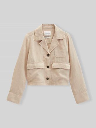 Marc O'Polo Relaxed Fit Kurzblazer aus reinem Leinen