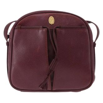Cartier Pre-owned Tasseled Must de crossbody bag - - Pre-owned - Damen - Rot - ONE SIZE