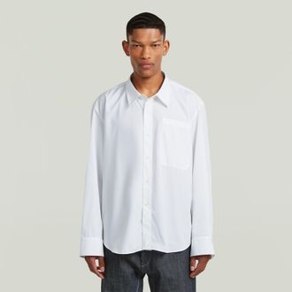 G-Star RR Oversized Hemd - Wei&szlig; - Herren