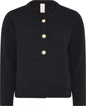 Skovhuus Femme, Pulls, Bleu, Taille: 44 FR Cardigans