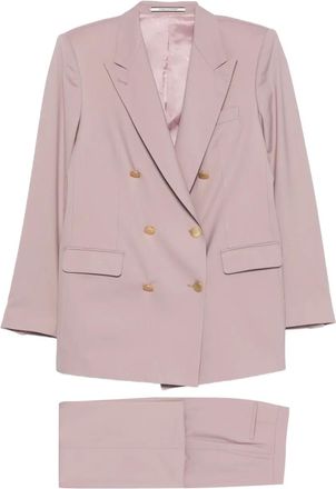 Tagliatore Doppelreihiges Jasmine Kostüm - Rosa