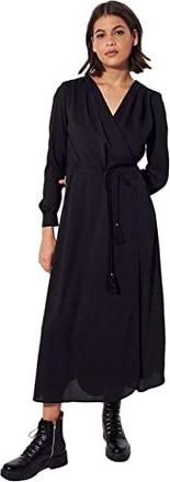 Kaporal Robe longue noire portefeuille femme - Nami - S - Noir