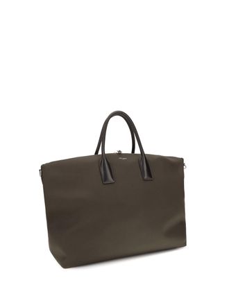 Saint Laurent Paris Bowling Bag - Brown