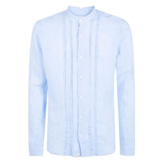 Tintoria Mattei Casual Chemises - Homme - Chemises - Bleu - Taille: 2XL