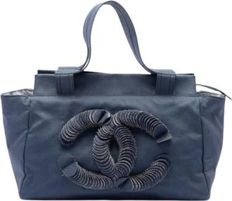 Chanel Pre-owned Tote Bag - - Pre-owned - Damen - Blau - ONE SIZE