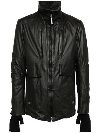 Isaac Sellam Experience veste disruptif en cuir - Noir