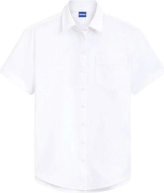 HUGO BOSS Femme, Blouses et Chemises, Blanc, Taille: 36 FR Hugo Blue - Chemises