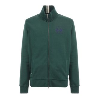 La Martina Gr&uuml;ner Zip-Sweater - - Sweatshirts & Hoodies - Herren - Gr&uuml;n - M