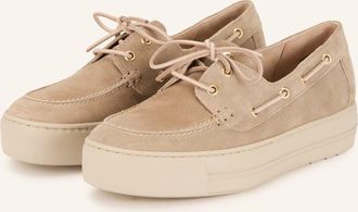 Paul Green Bootsschuhe Grain beige