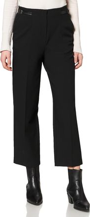 Ipekyol Womens Ankle Length Straight fitpants Pants, Black, 36